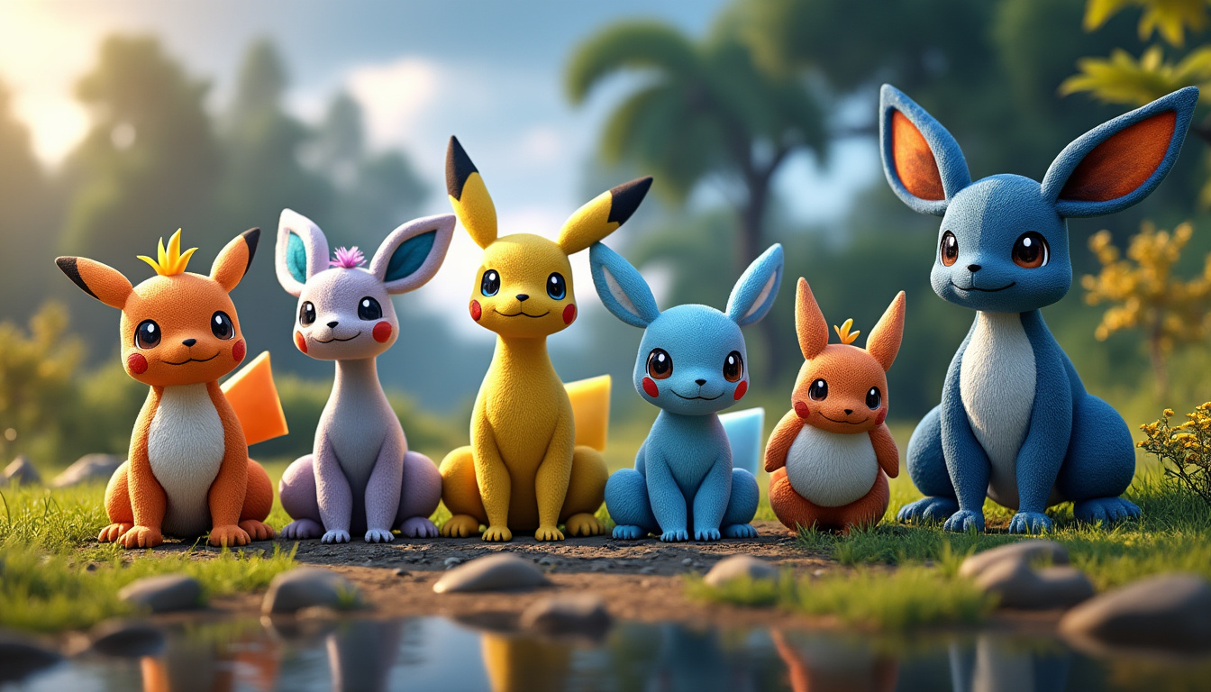 Top 5 des personnages de pokémon en q : quels pokémons se distinguent
